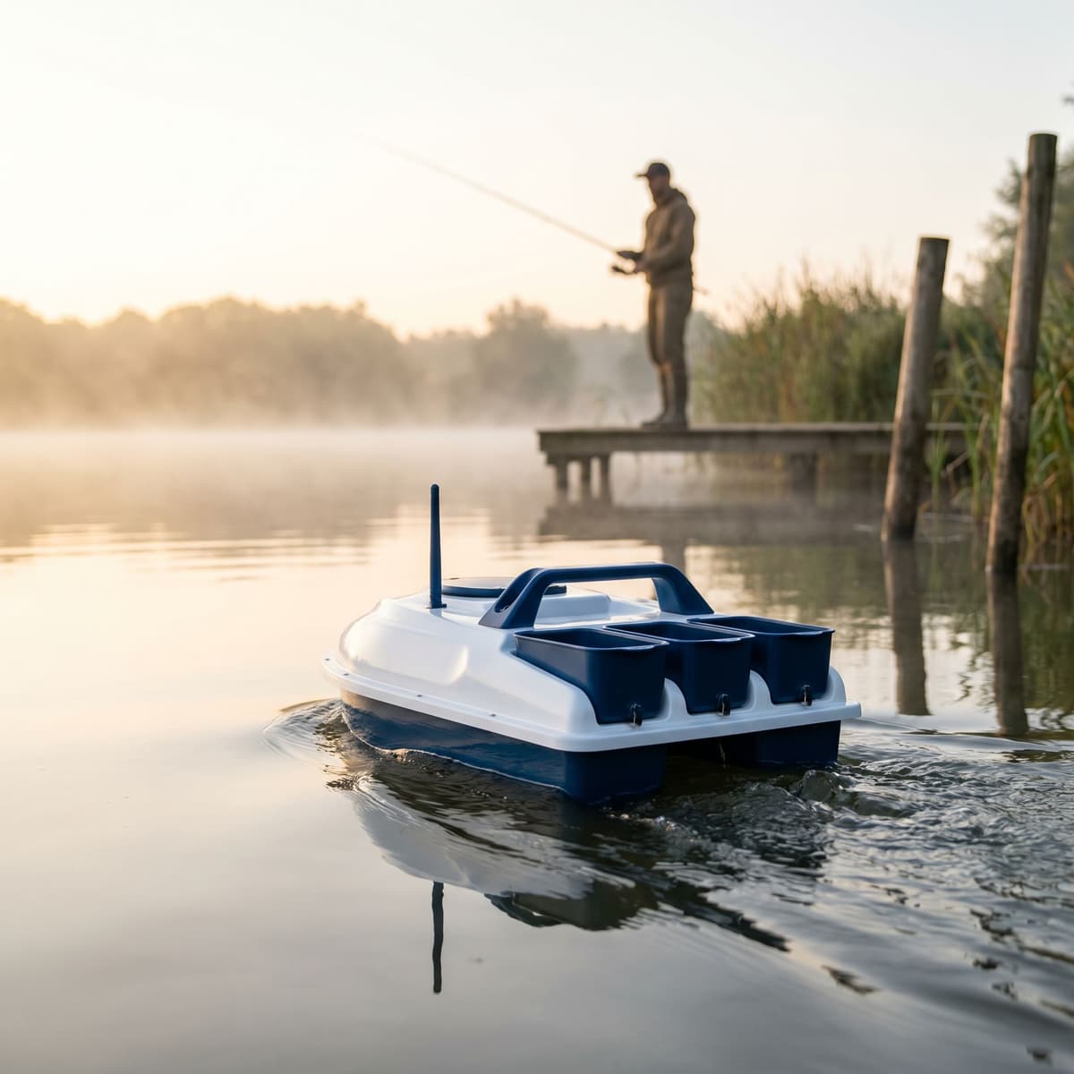 Bateau Télécommandé — Bateaux télécommandés : amorceurs GPS & speedboats